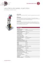 Barrel pump - FP001 - Dosier- und Prüftechnik GmbH - for lubricants ...