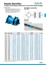 Hawle-Synoflex - Hawle - PDF Catalogs | Technical Documentation | Brochure