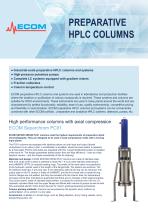PREPARATIVE HPLC COLUMNS - ECOM - PDF Catalogs | Technical ...