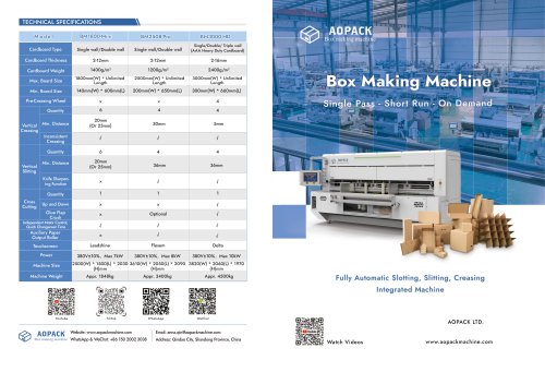 All AOPACK LTD. catalogs and technical brochures