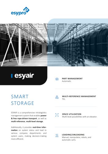 All ESYPRO catalogs and technical brochures