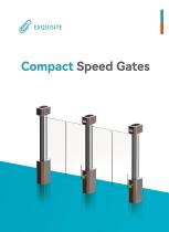 Access control speed gate - E247X - EXQUISITE TECHNOLOGY UK LIMITED ...