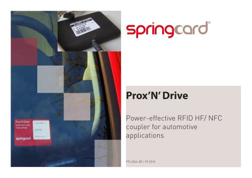 All SPRINGCARD catalogs and technical brochures