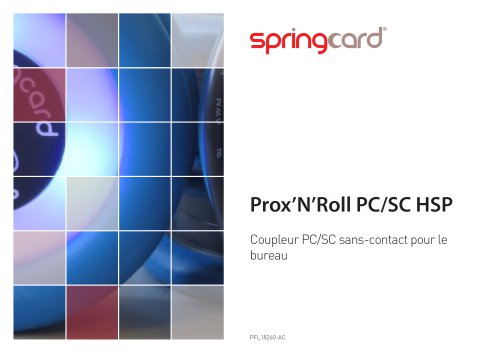 SPRINGCARDのすべてのカタログと技術パンフレット