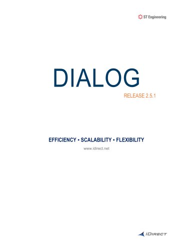 All ST Engineering iDirect catalogs and technical brochures