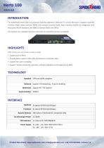 ネットワークハブ - Hertz 100 - Suzhou Spideradio Telecommunication Technology Co. LTD