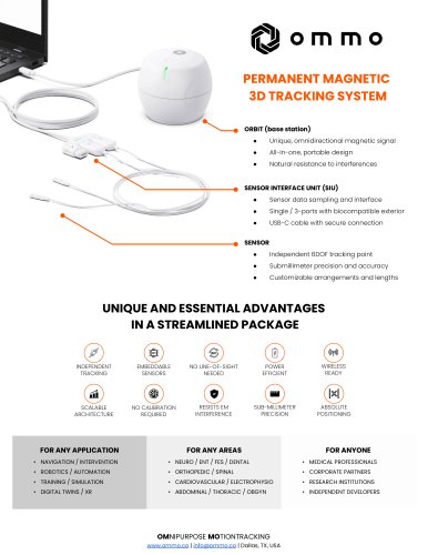 All Ommo Technologies, Inc. catalogs and technical brochures