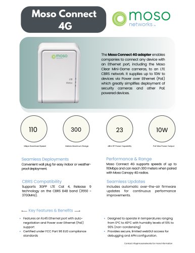 All MosoLabs Inc. catalogs and technical brochures