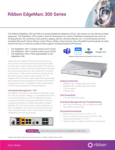 SL-100/CS2100 Migration - Ribbon Communications Operating Company, Inc ...