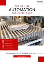 Paper bag making machine - ilamco - automatic