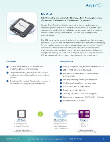 All Airgain, Inc. catalogs and technical brochures