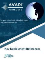 Key Deployment References - Avari Wireless - PDF Catalogs | Technical Documentation | Brochure