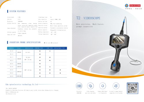 T3 3D measurement borescope series - ZHONGKE INTELLIGENT(WUXI ...