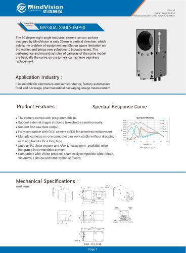 MV-XGLC83BM-T4-90 High-Speed Line Scan Camera with Advanced Vision ...