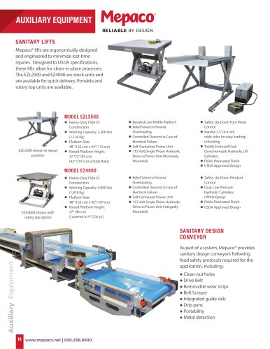All Mepaco / Apache Stainless catalogs and technical brochures