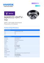 MA9322-EHTVV2 - vivotek - PDF Catalogs | Technical Documentation | Brochure