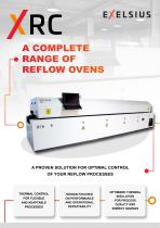 XRC A COMPLETE RANGE OF REFLOW OVENS - EXELSIUS - PDF Catalogs | Technical Documentation | Brochure