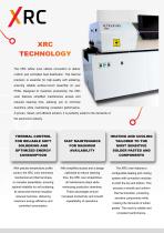 XRC A COMPLETE RANGE OF REFLOW OVENS - EXELSIUS - PDF Catalogs | Technical Documentation | Brochure