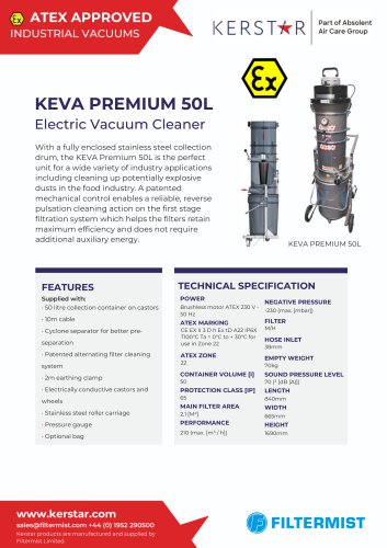 All FILTERMIST LIMITED catalogs and technical brochures