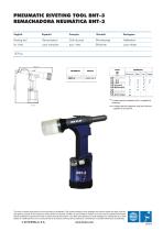 Pneumatic riveting tool - BNT-3 - BRALO FRANCE - air