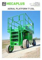 AERIAL PLATEFORM T12SL - Mecaplus - PDF Catalogs | Technical Documentation | Brochure