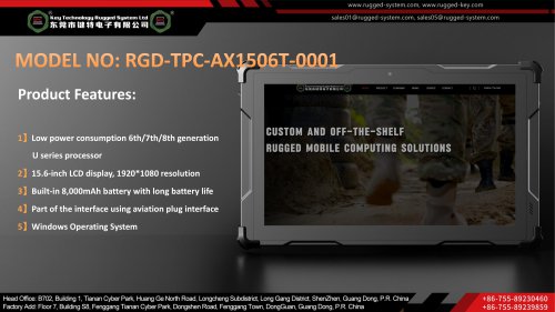 All Key Technology Rugged System Limited catalogs and technical brochures