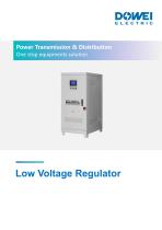 AC voltage regulator - SBW - Dowei Electric - single-phase / three ...