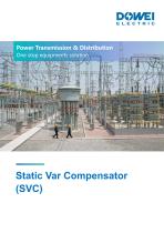 Power factor compensator - SVC - Dowei Electric - harmonic / static VAR / SVC