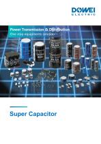 Polypropylene film supercapacitor - 2R7 - Dowei Electric - cylindrical ...