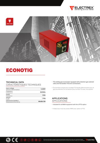 All ELECTREX catalogs and technical brochures