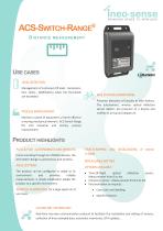 Optical distance sensor - ACS-SWITCH-RANGE® - INEO-SENSE - wireless ...