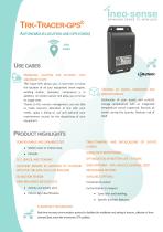GPS tracker - TRK-TRACER-GPS® - INEO-SENSE - motion / GLONASS / GALILEO
