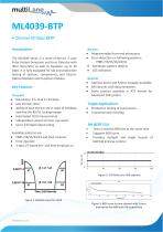 ML4039-BTP - MultiLane - PDF Catalogs | Technical Documentation | Brochure