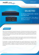 BERT tester - ML4079D - MultiLane - transmission rate / for cables ...