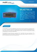 BERT tester - ML4079ELN - MultiLane - transmission rate / for cables ...