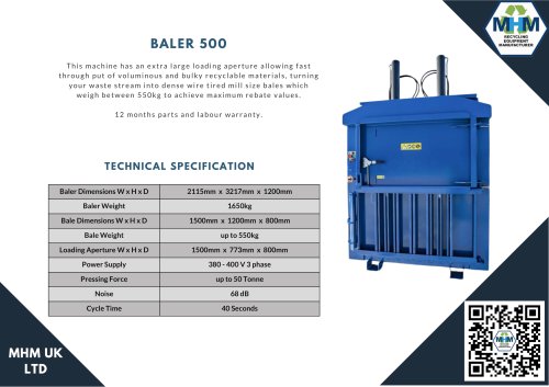 All MHM UK LTD catalogs and technical brochures