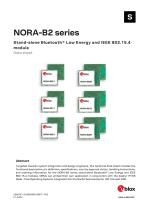 Communication MCU - NORA-B2 series - u-blox AG