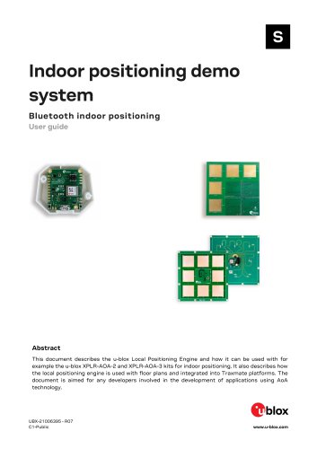 All U-blox AG catalogs and technical brochures