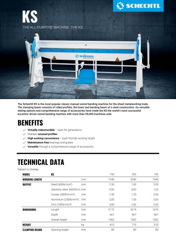 All SCHECHTL catalogs and technical brochures