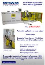 EXTRUDER builder for tread rubber application - CIMA IMPIANTI SPA - PDF ...