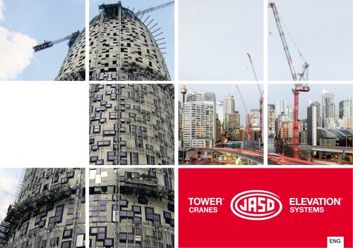 All JASO GROUP - JASO TOWER CRANES & ELEVATION SYSTEMS catalogs and technical brochures