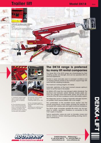 Model DL25/DL30 - Rothlehner Arbeitsbühnen GmbH - PDF Catalogs ...