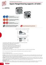 SELF-ALIGNING BEARING SUPPORTS 2025 - Tecom - PDF Catalogs | Technical Documentation | Brochure