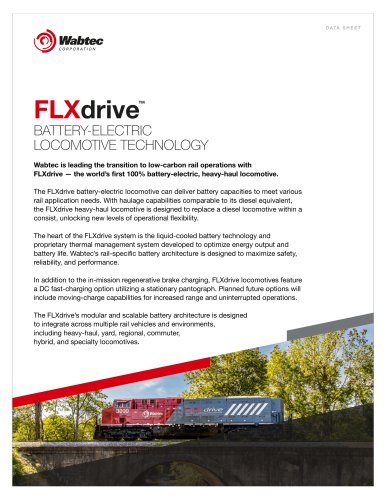 All Wabtec Corporation catalogs and technical brochures