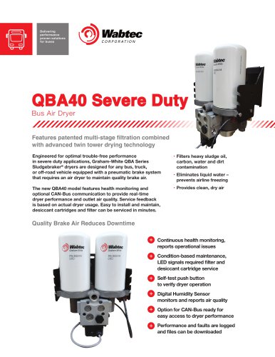 All Wabtec Corporation catalogs and technical brochures