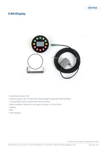 All Hatox GmbH catalogs and technical brochures