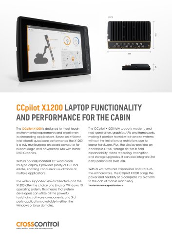 All CrossControl AB catalogs and technical brochures