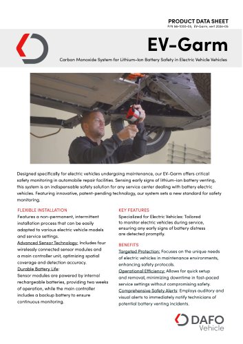 Dafo Vehicle Fire Protection ABのすべてのカタログと技術パンフレット