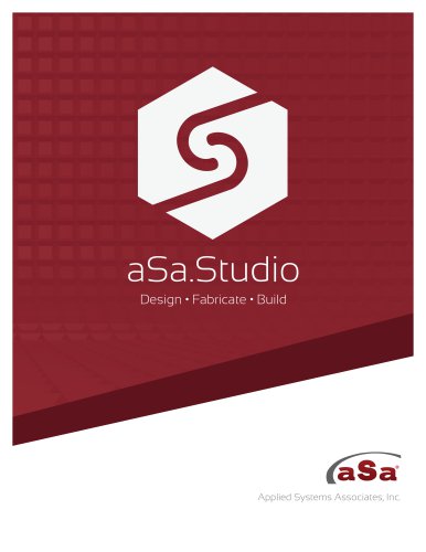 All ASa - Applied Systems Associates, Inc. catalogs and technical brochures