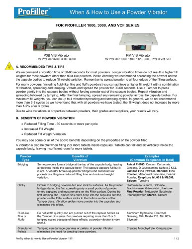 All PROFILLER catalogs and technical brochures